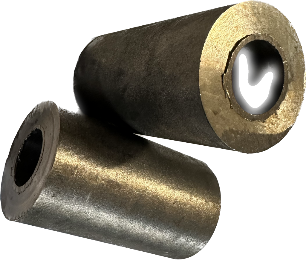 Bucsa bronz CuSn10Pb10, D40xd23x70mm, pret pe bucata. - BazaTehnica